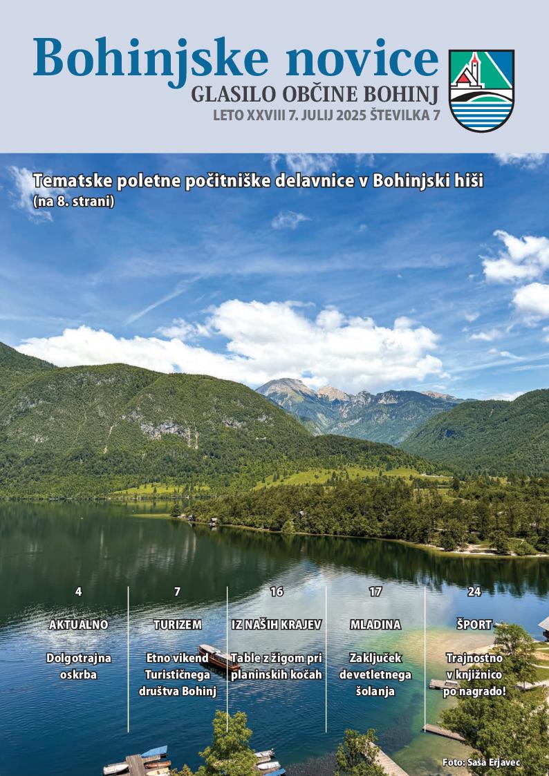 Julij 2025 - obcina.bohinj.si